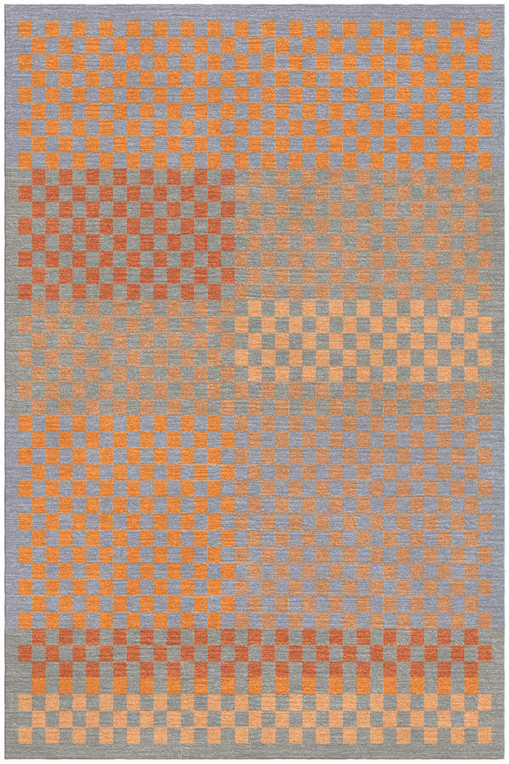 Alternative Check Designer Rug - SF Design