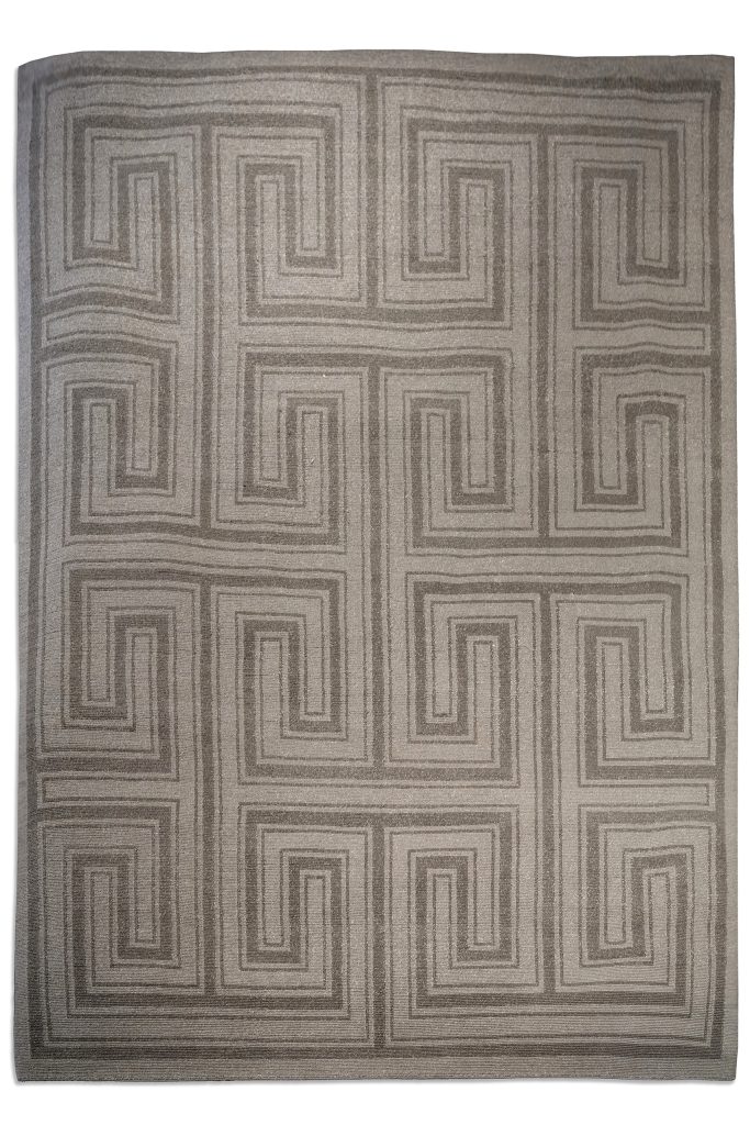 Greek Maze Designer Rug - SF Design